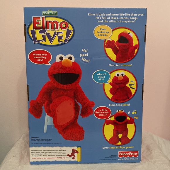 Sesame Street | Toys | Sesame Street Elmo Live | Poshmark